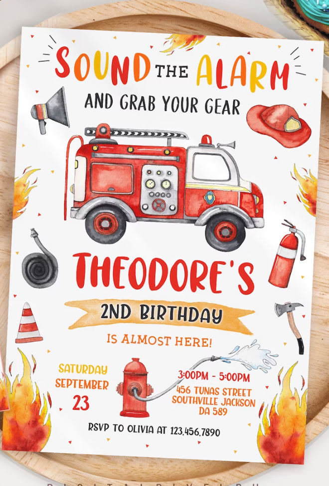 FIREFIGHTER INVITATION II – SACHA LOTTIE